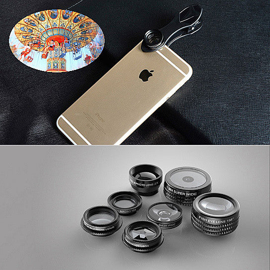 Kaleidoscope 5 In 1 Photo Magic Lens Set – VistaShops