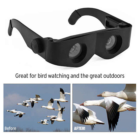 Wearable Binoculars - Hands Free Binoculars And Eye Glasses Together ...